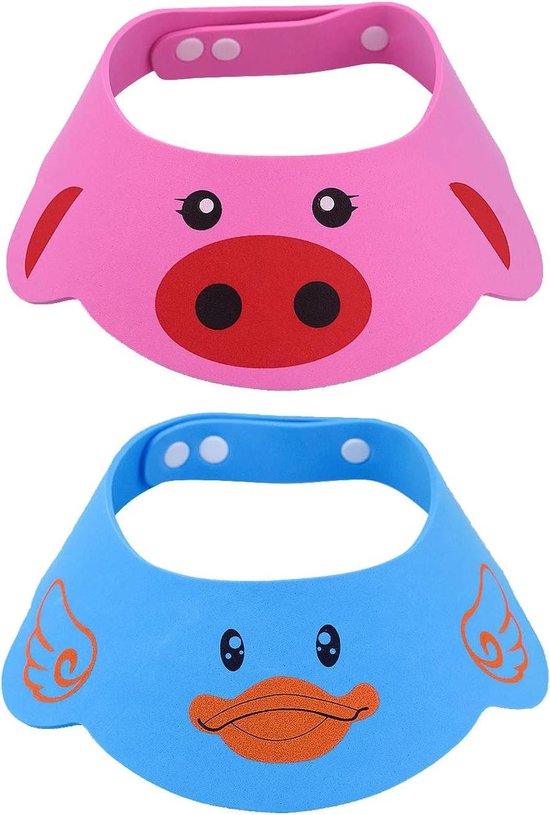 Smoakez - Baby Badmuts Kinderen - Verstelbare Shampoo Shield voor ...