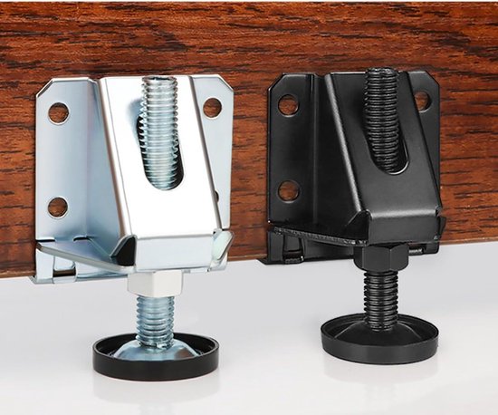 Allecto Plus - Set van 4 verstelbare stelpoten voor ongelijke vloeren ...