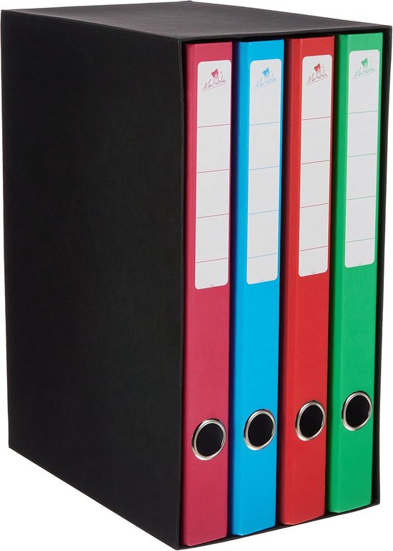 Karton Ordner - Handig voor archiveren - 1 stuk - Blauw - Karton | bol