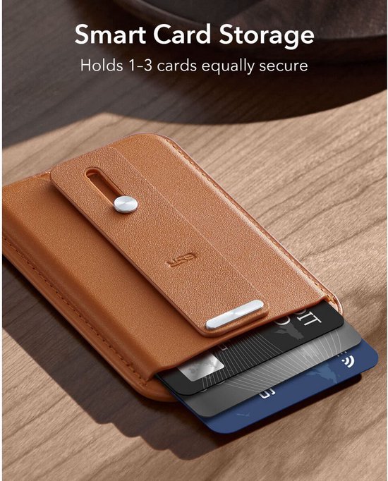 ESR HaloLock Wallet Stand - Magnetische Kaarthouder - Compatibel met ...