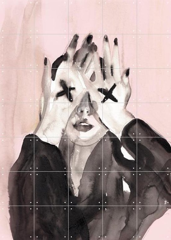 IXXI Make me wanna XX - Pink, Victoria Verbaan - 100 x 140 cm - Gratis ...