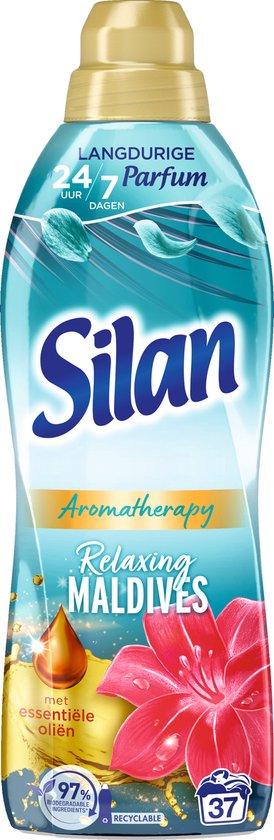 Silan Aroma Therapy Relaxing Maldives Wasverzachter - 12 x 37 ...