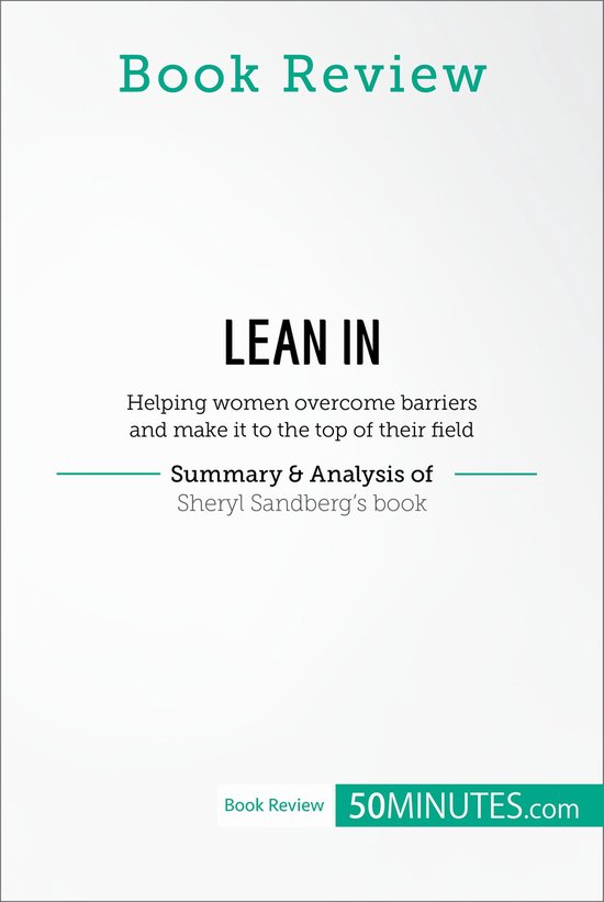 Book Review - Book Review: Lean in by Sheryl Sandberg (ebook ...