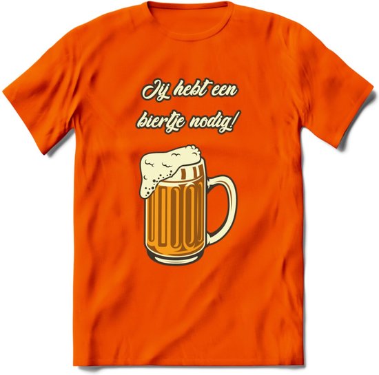 Ik Heb Een Biertje Nodig T-Shirt | Bier Kleding | Feest | Drank ...