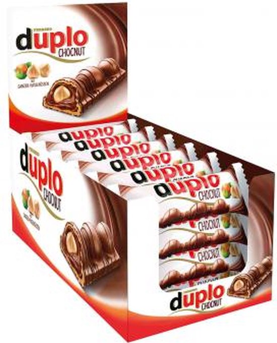 Duplo chocolade Chocnut 24 stuks | bol