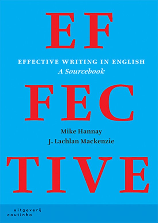 Effective writing in English | 9789046905739 | Mike Hannay | Boeken | bol