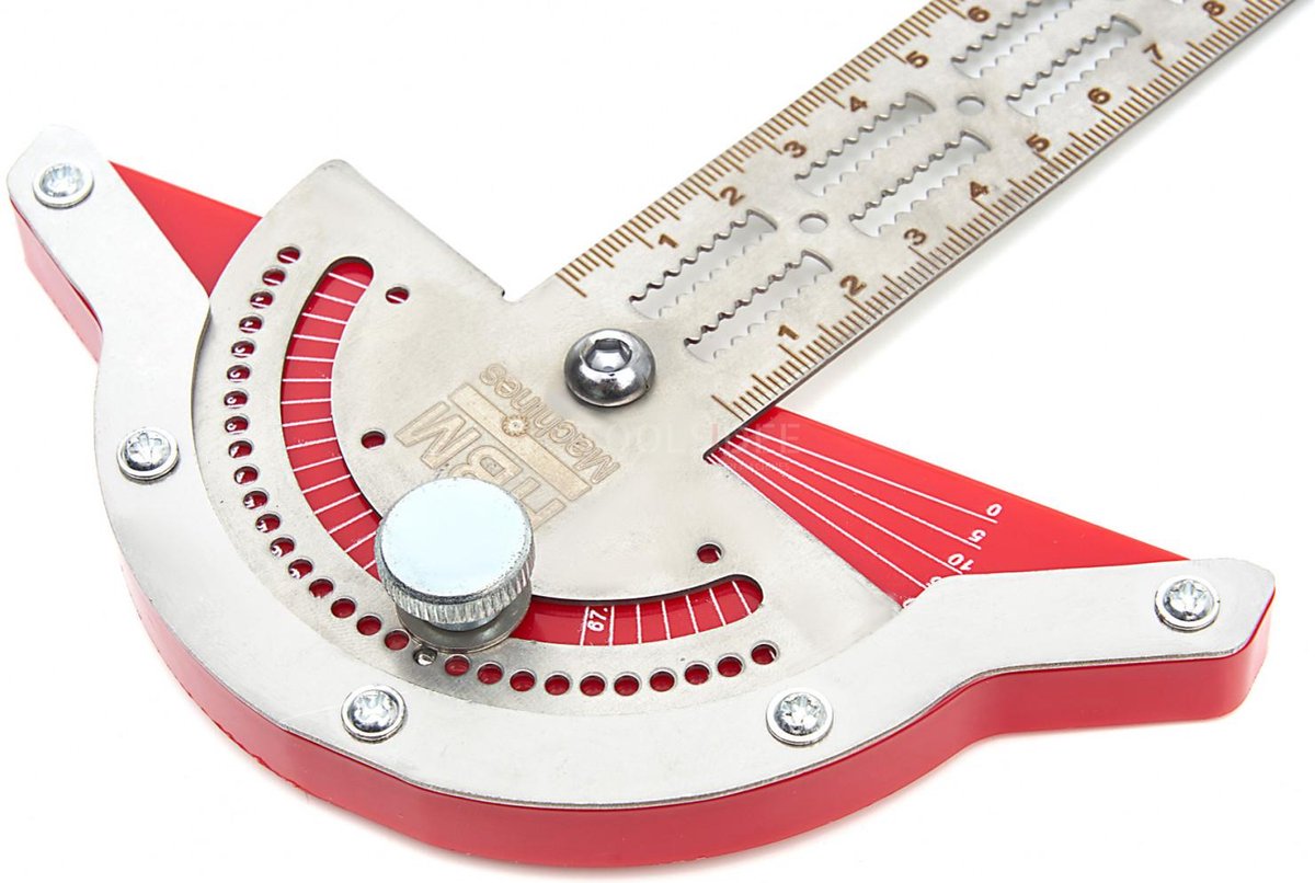 HBM Professionele 15 inch/ 38 cm Liniaal Gradenboog | bol.com