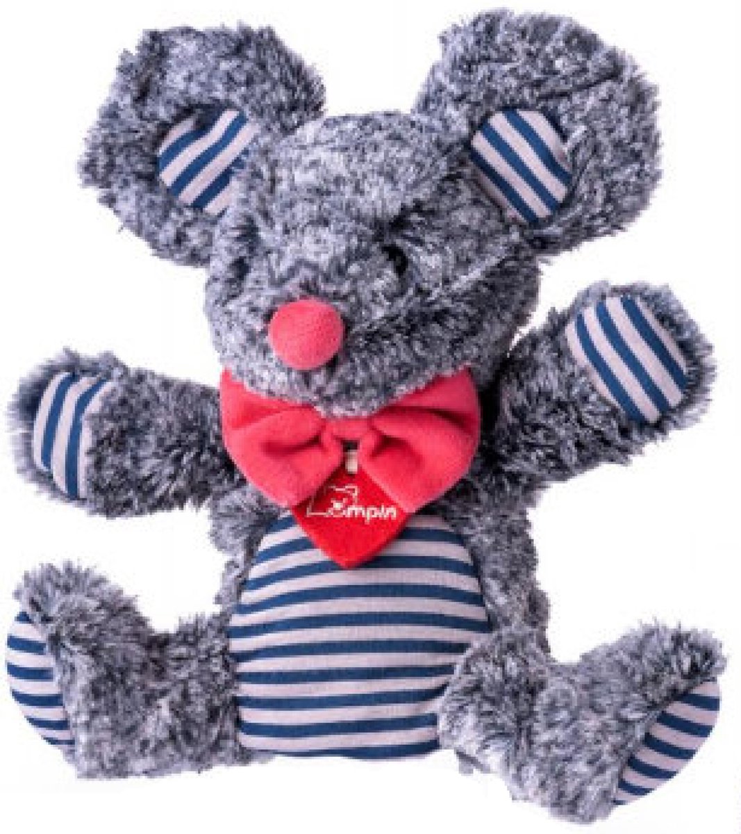 Handpop muis Ticky - Grijs - Lumpin | bol.com