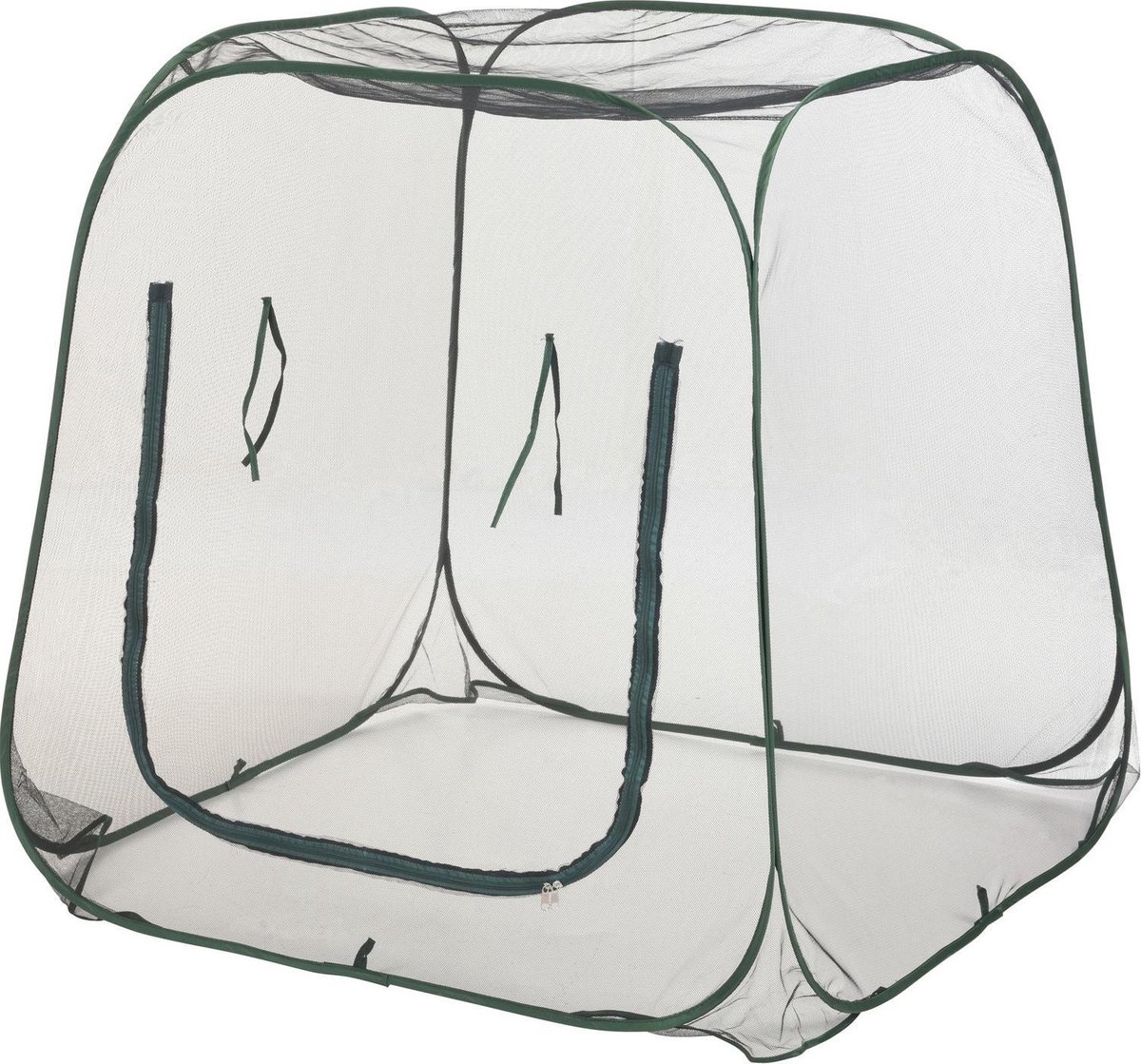 Kweekkas mesh pop-up 100 x 100 cm tegen insecten - Mesh kas met pvc ...