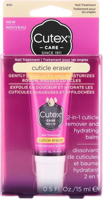 Cuticule Treatment CUTICLE eraser & hydrating Cutex (15 ml) | bol