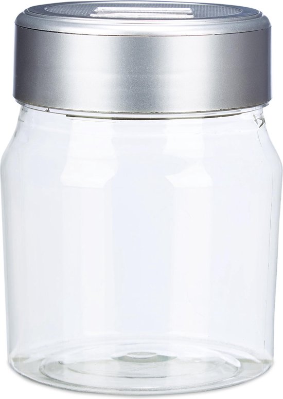 Relaxdays 5x digitale spaarpot met teller - spaarvarken - muntenteller - munttelmachine | bol