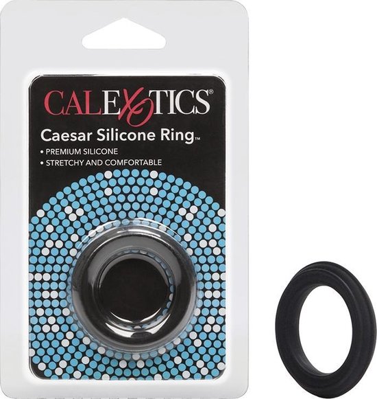 CalExotics - Caesar Silicone Ring - Rings Zwart | bol.com