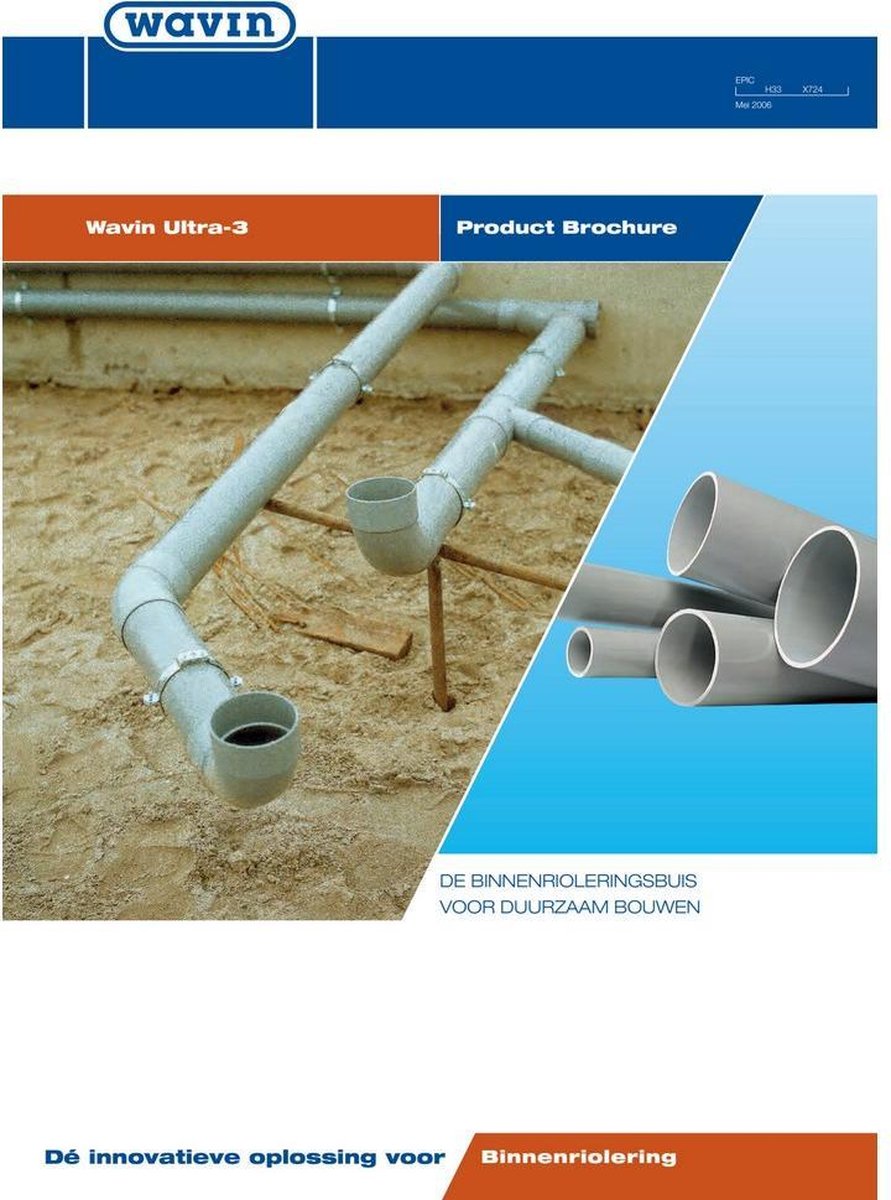 Wavin PVC buis dikwandig 40x34mm lengte=5m, prijs=per meter grijs | bol.com