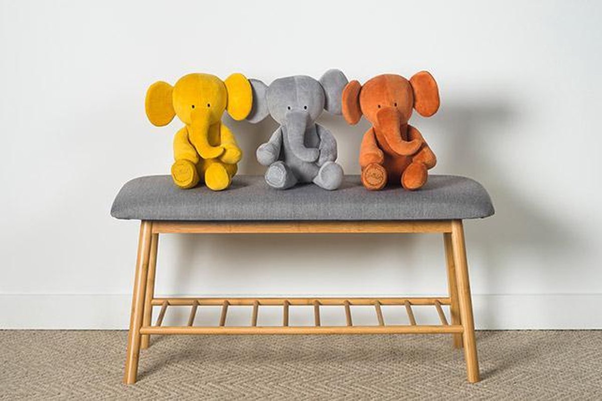 Jollein Knuffel Elephant - Mustard | bol.com
