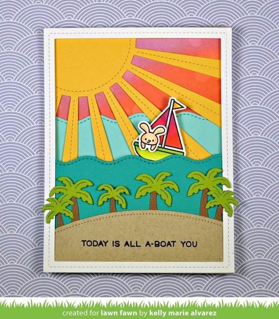 Palm Tree Border Dies (LF1981) | bol.com