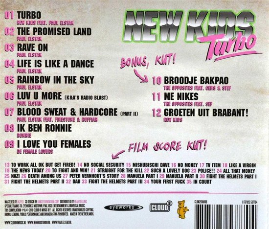 Various Artists - New Kids Turbo soundtrack (CD), New Kids | CD (album ...
