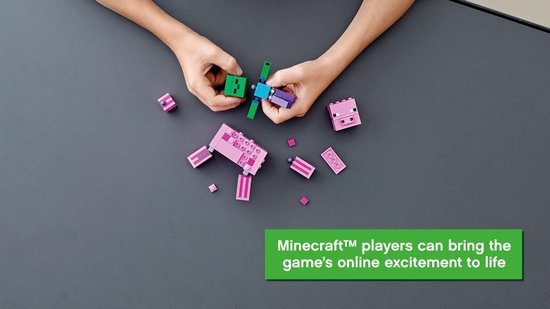 LEGO Minecraft BigFig Varken met Babyzombie - 21157 | bol