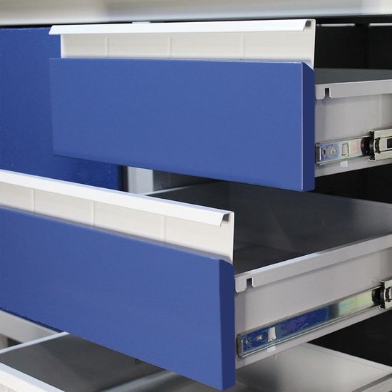 George Tools werkbank 169 cm - Werktafel met 6 laden en multiplex ...