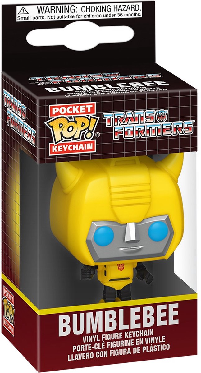TRANSFORMERS - Pocket Pop Sleutelhanger - Bumblebee | bol.com