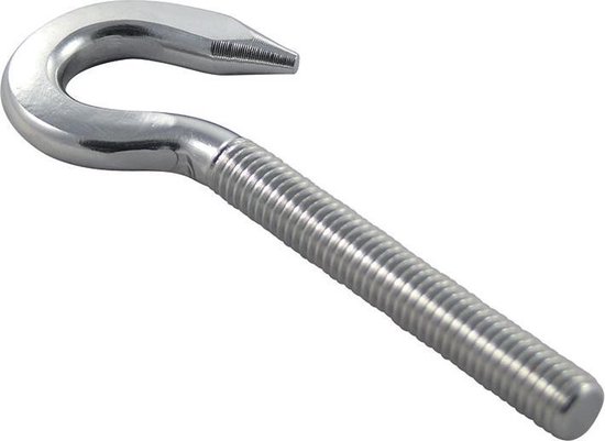 Losse haak rechtse draad M10 RVS-316 | bol