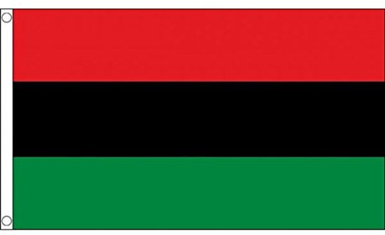 Pan-African Vlag 90 x 60 cm - Duurzame Polyester Vlag met Verstevigde ...