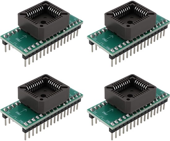 4 Stks PLCC32 naar DIP32 Programmeur IC Adapter Socket Compatibel met ...