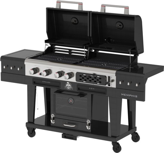 Elegantes Pit Boss Memphis Ultimate 4 In 1 Kombigrill Bild