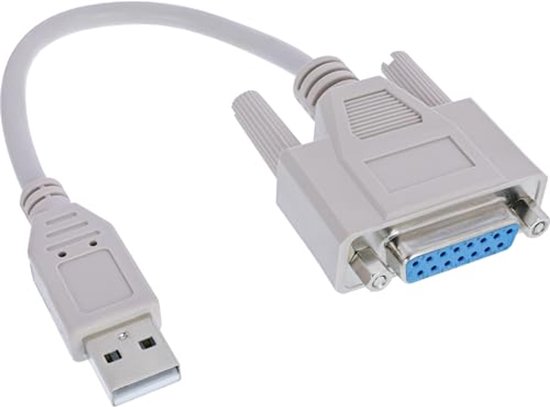 USB Adapter Kabel A naar 15-pins Socket | bol
