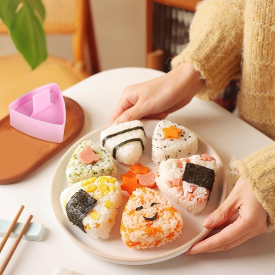 Onigiri Maker - Rijstbalmaker - 1 stuk - Plastic | bol