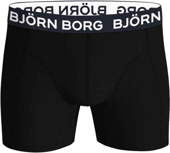 Björn Borg Cotton Stretch Boxershort Heren Vaderdag Cadeau - Zwart - 7 ...