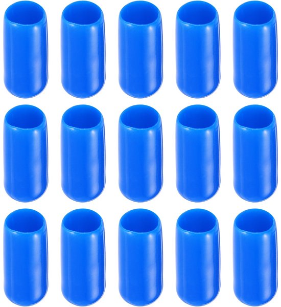 100 Pack Threaded Protector Cover Rubber End Caps, [for Screw, Bolt ...