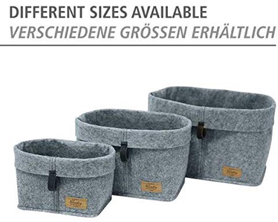 Vilten mand Feli - multifunctioneel - 1 stuk - grijs - 100% polyester ...