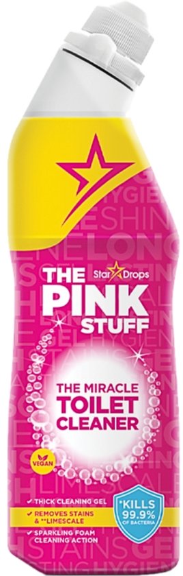 5 x The Pink Stuff - Toilet Cleaner - Toiletreiniger - Verwijdert ...