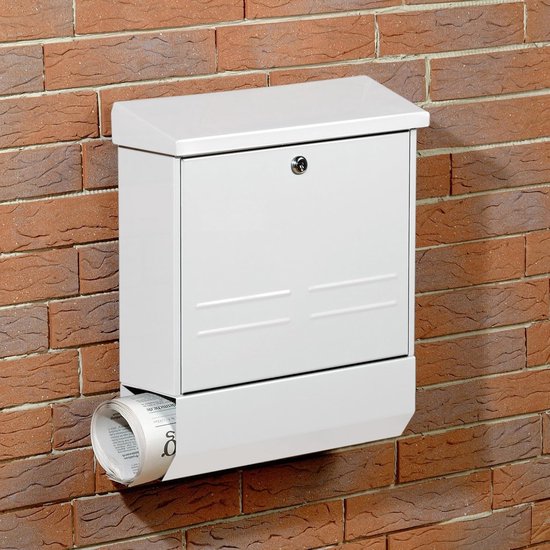 Cilinder Hefboomslot met Boormaat 19 mm - Verchroomd Metaal met 2 ...
