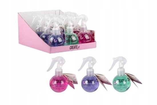 Create It! Body Mist voor Kinderen - Vrolijke Geuren & Kleuren | bol