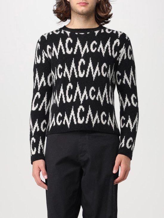 MCM Logo Knit Sweater - Black | bol