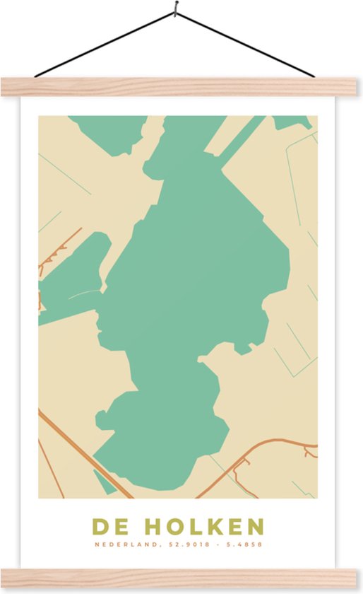 Posterhanger incl. Poster - Schoolplaat - Retro - De Holken ...