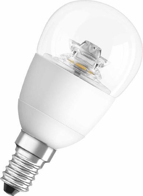 OSRAM LED Ball SUPERSTAR CLASSIC P 40 - advanced Clear E14-Sockel 6 Watt 40 Watt 470... | bol.com