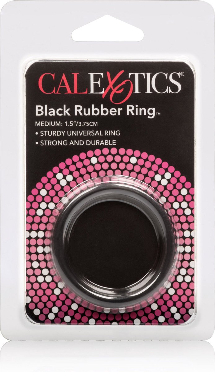 CalExotics - Rubber Ring - Medium - Rings Zwart | bol.com