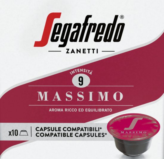 Segafredo Massimo compatible Dolce Gusto® 6 x 10 capsules | bol.com