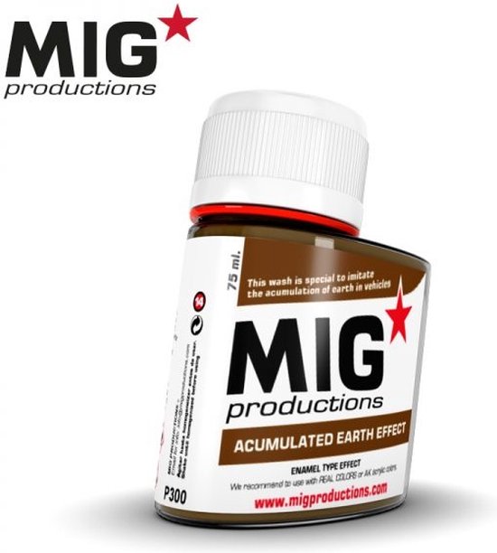 MIG Productions - P300 - Acumulated Earth Effect - 75ml - | bol.com