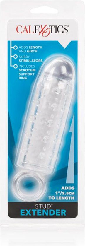 CalExotics - Stud Extender - Sleeves Penis Transparant | bol