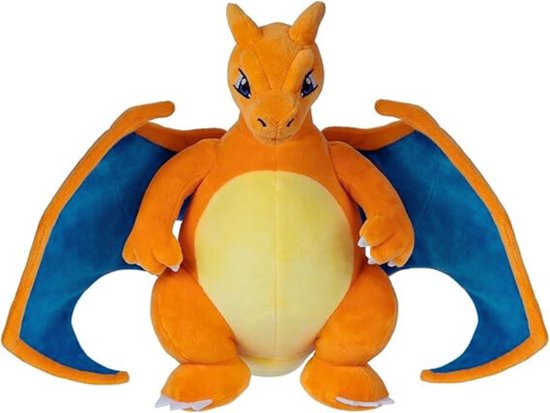 Pokémon Charizard Pluche Dier – Zachte 30 Cm Charizard Knuffel, JW3723 ...