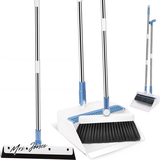 Mrs. Jones Bezem en veegschep set rechtop veegschep set met ...
