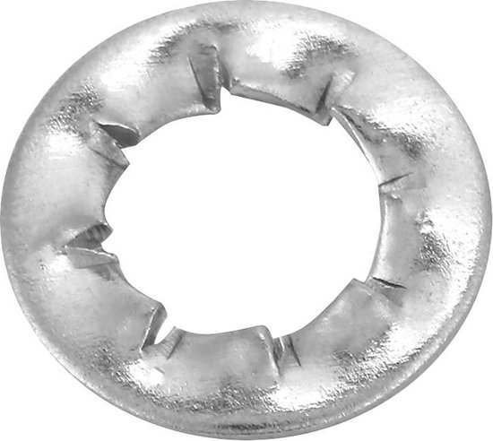 Gekartelde Borgring Externe Getande Wasmachines Assortiment Set M3 M4 ...