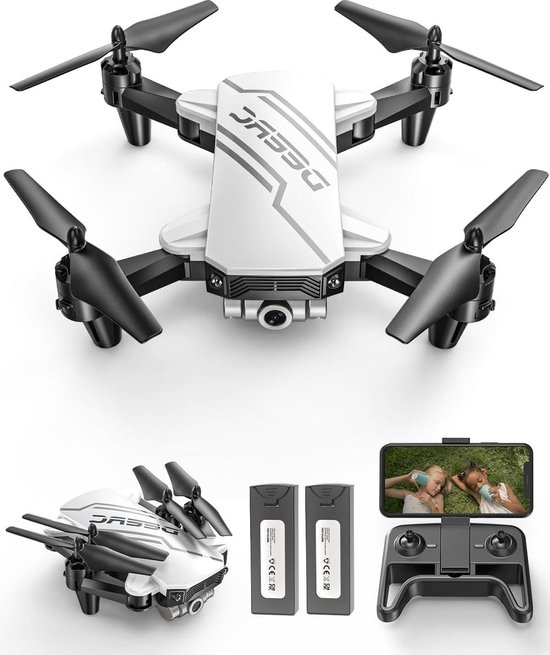 D20 Drone - HD 720P Camera - Perfect voor Beginners - 2 Stuks - Compact ...