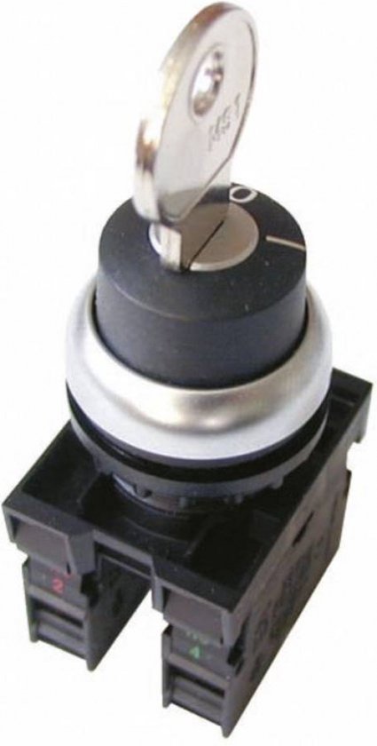 Eaton 216517 M22-WRS/K11 Sleutelknop Kunststof frontring Sleutel Zwart 1 stuk(s) | bol