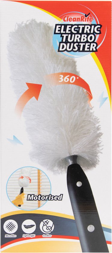 Cleanrite Plumeau Elektrisch Turbo Spin Duster - Wasbaar ...