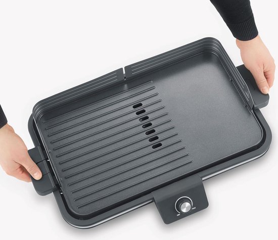 Lexium Bakplaat Electrisch - Tafelgrill - Grillplaat - Gourmet Plaat ...