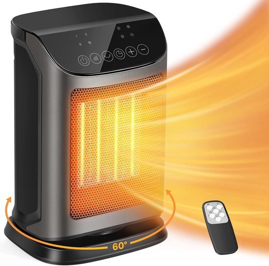 PolkaHome Elektrisch vuurtje voor badkamer - Elektrische verwarming ...